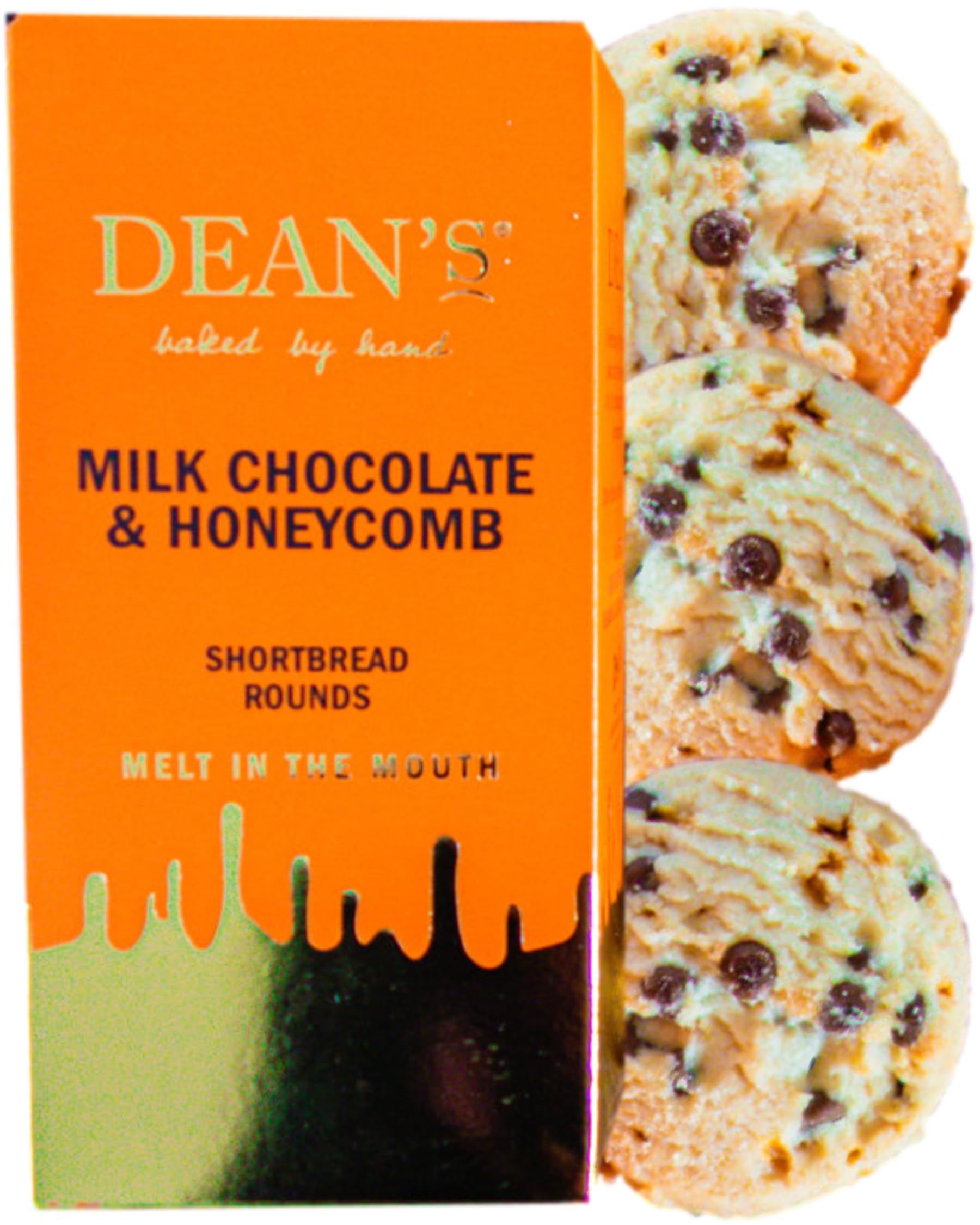 Deans Scottish Butter Shortbread Biscuits - 150g Luxury Gold & Orange ...