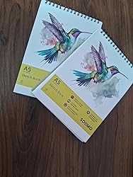 Amazon Brand - Solimo Sketchbooks, Spiral-Bound, Mini Size, Professional-Grade Sheets ...