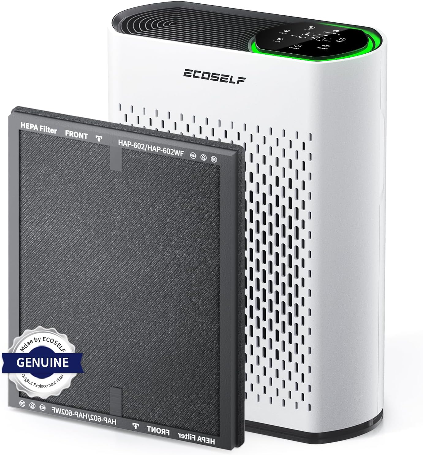 Amazon.com: ECOSELF HAP602 Powerful Air Purifiers for Home Large Room ...