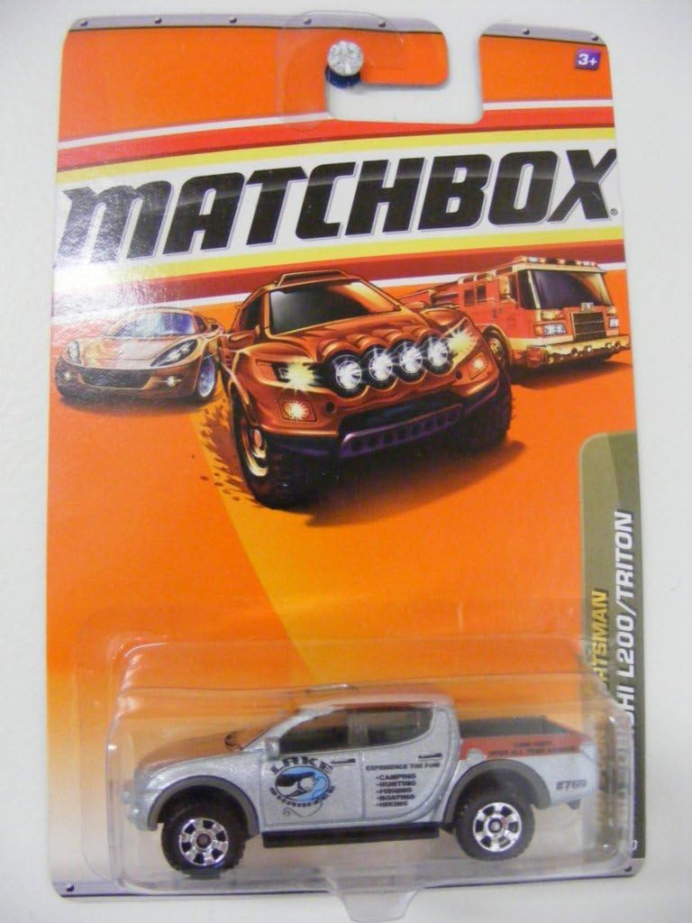 Amazon.com: Matchbox 2010, Mitsubishi L200/Triton "Lake Shawzee" 77/100 ...