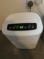 PureMate 12L/Day Dehumidifier with Air Purifier, Digital Humidity ...