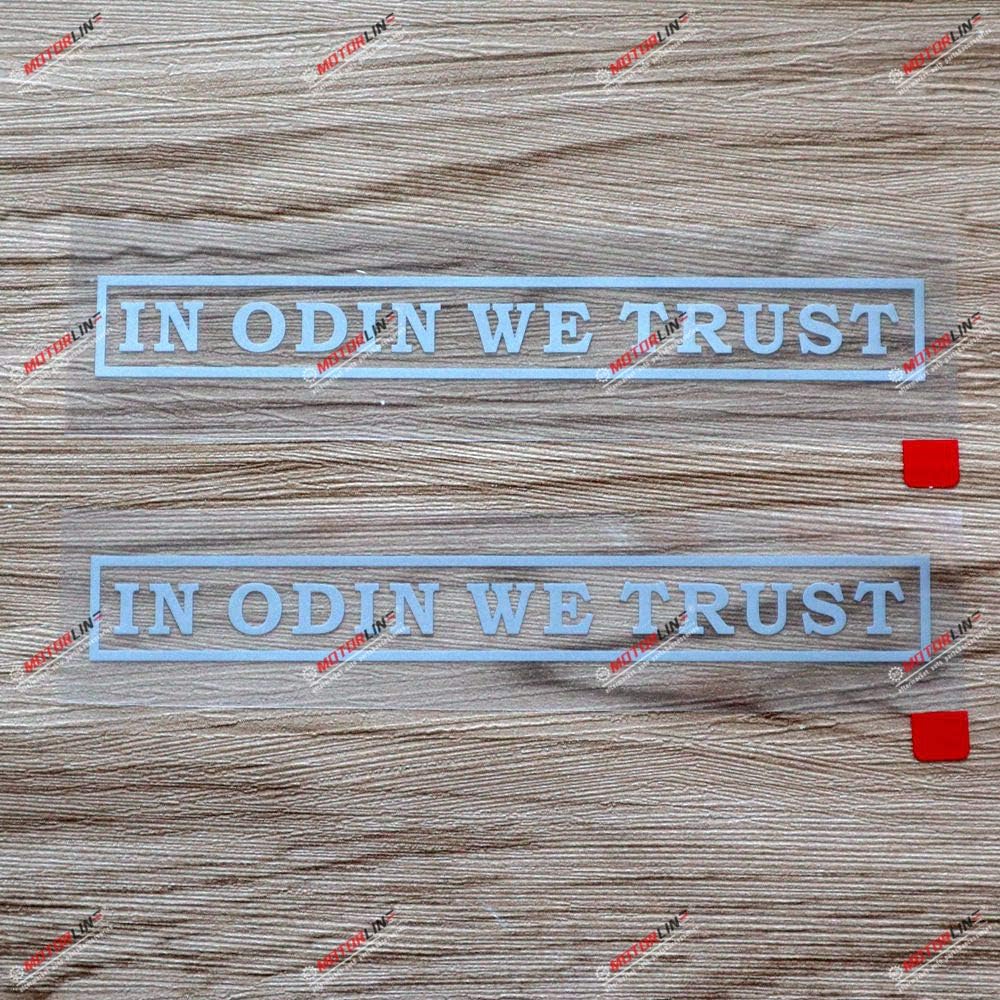 Amazon.com - 2pcs Cool Stickers | 4 inches | Odin Horn Viking Rune ...