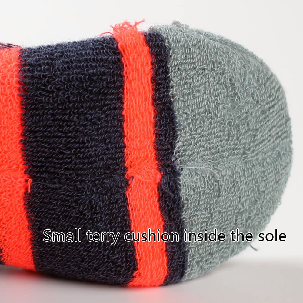 Snapklik.com : COTTON DAY Kids Boys Ankle Low Cut Athletic Cushion Sole ...