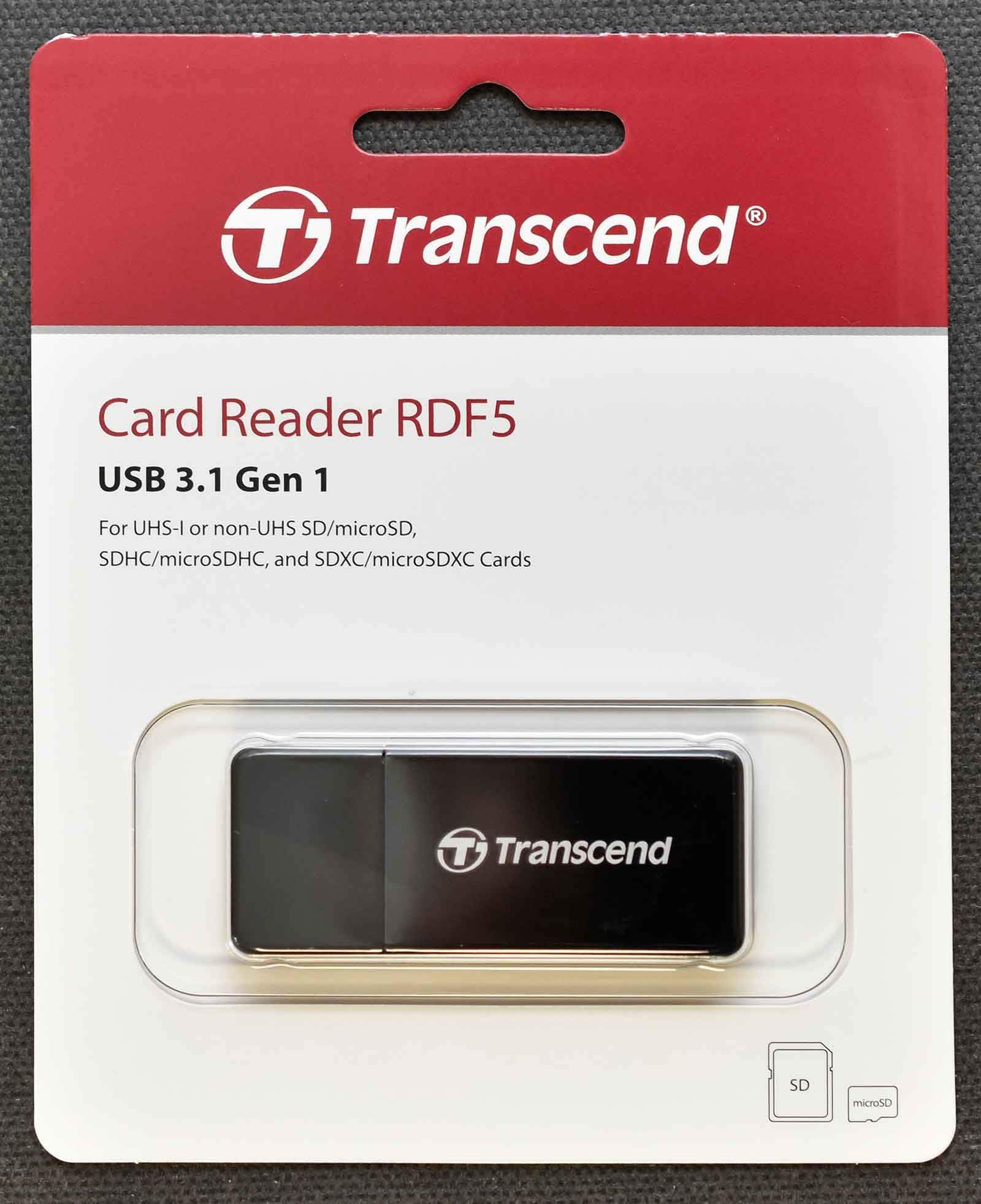 Amazon.com: Transcend TS-RDF5K Card Reader USB 3.0 - TS-RDF5K : Electronics