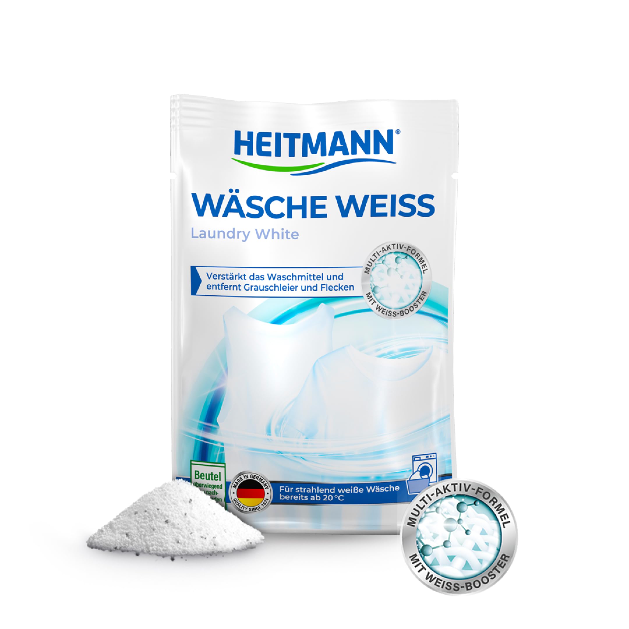 HEITMANN Laundry white: removes grey haze, yellowing and stains, multi ...