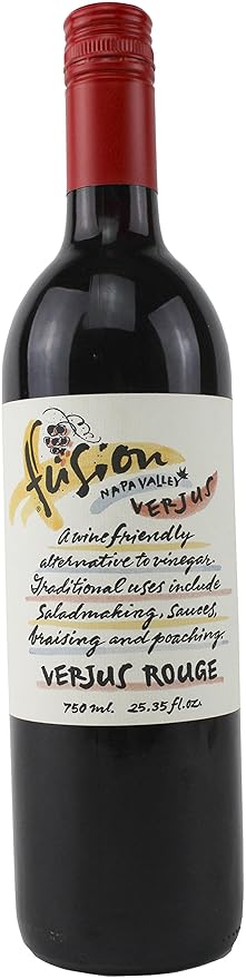Amazon.com : Fusion Napa Valley Verjus Rouge: Juice of Unripe Grapes ...