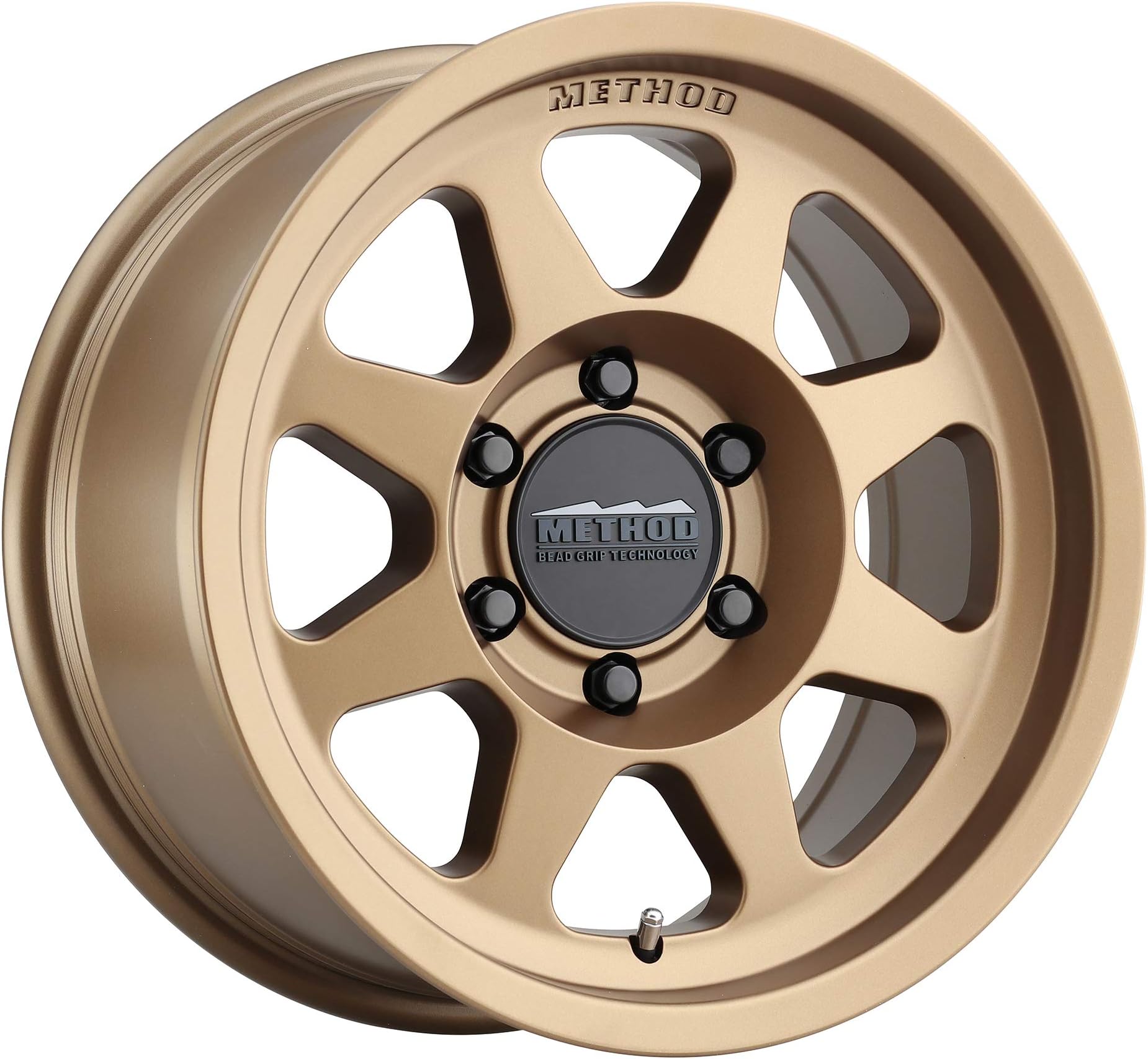 Amazon.com: METHOD MR305 NV BRONZE FACE MATTE BLACK SIMULATED BEADLOCK ...