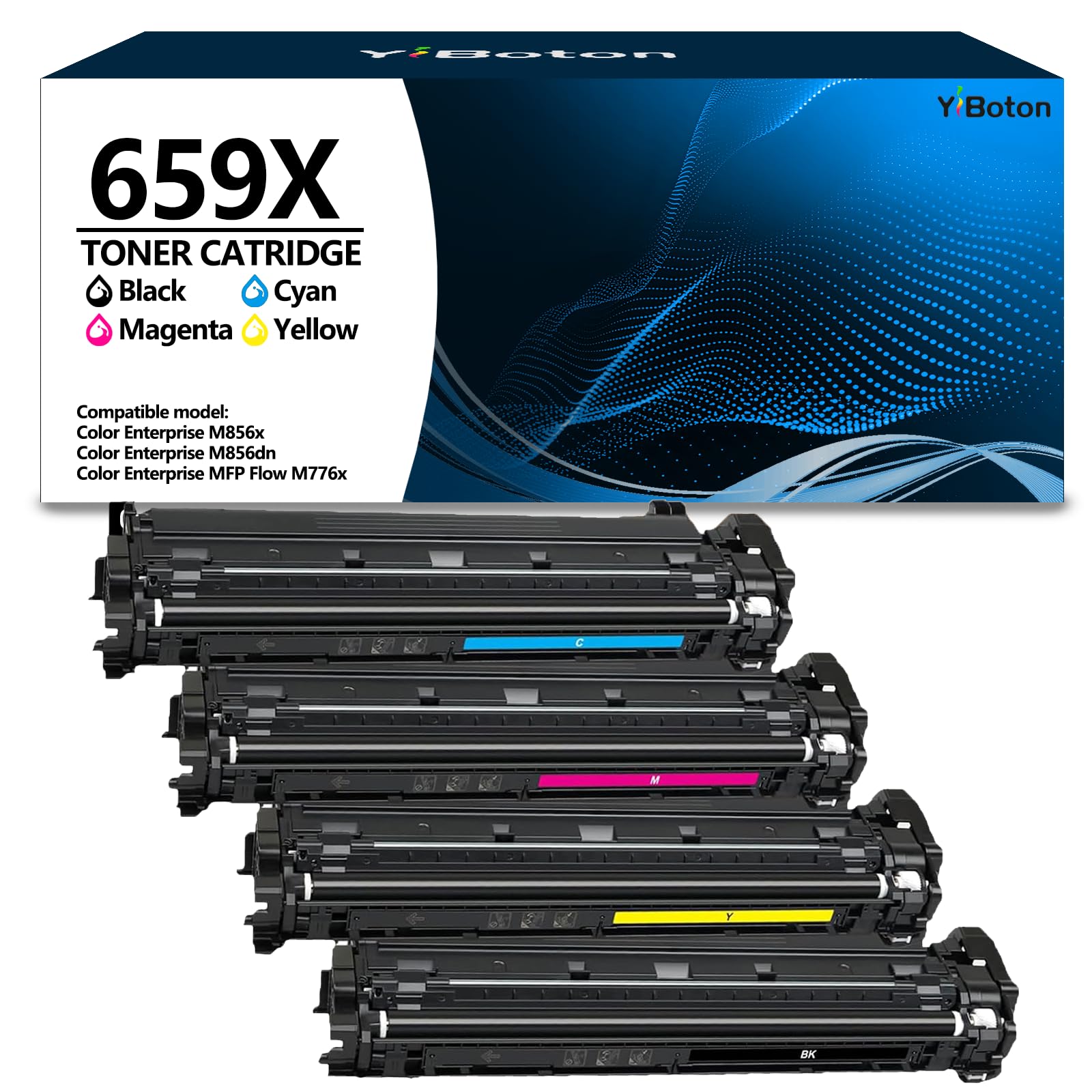 Amazon.com: High Yield 659X Toner Cartridge Replacements W2010X W2011X ...