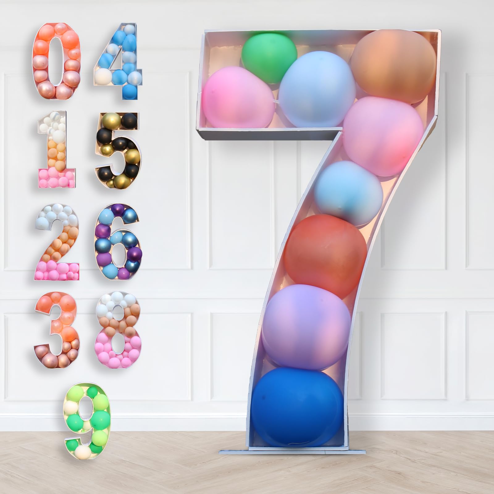 Number 7 Standee Design