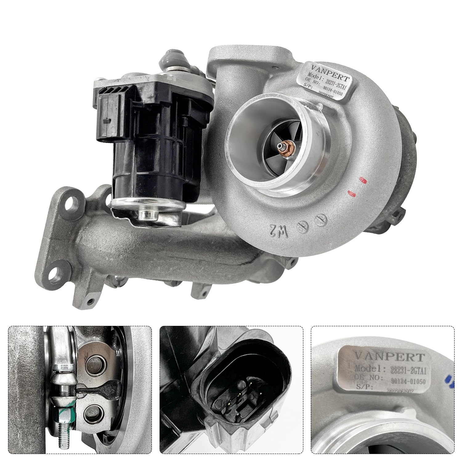 VANPERT 28231-2GTA1 90124-01050 Turbo Turbocharger compatible with ...