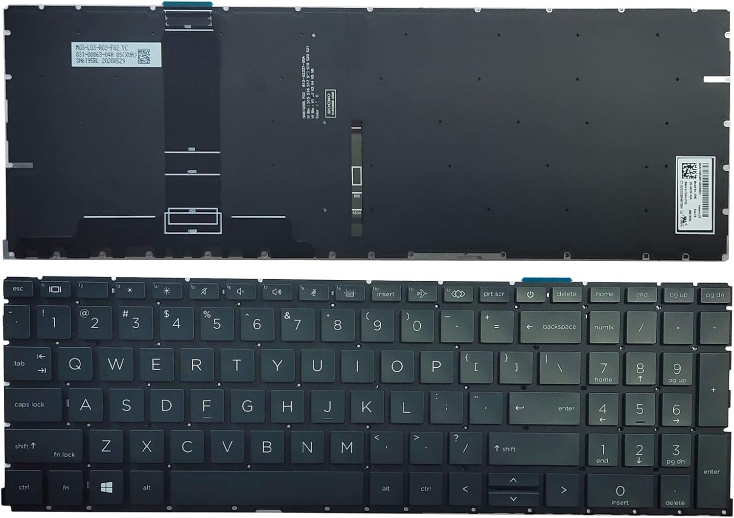 Amazon.com: Laptop Replacement Keyboard Compatible for HP ProBook 450 ...