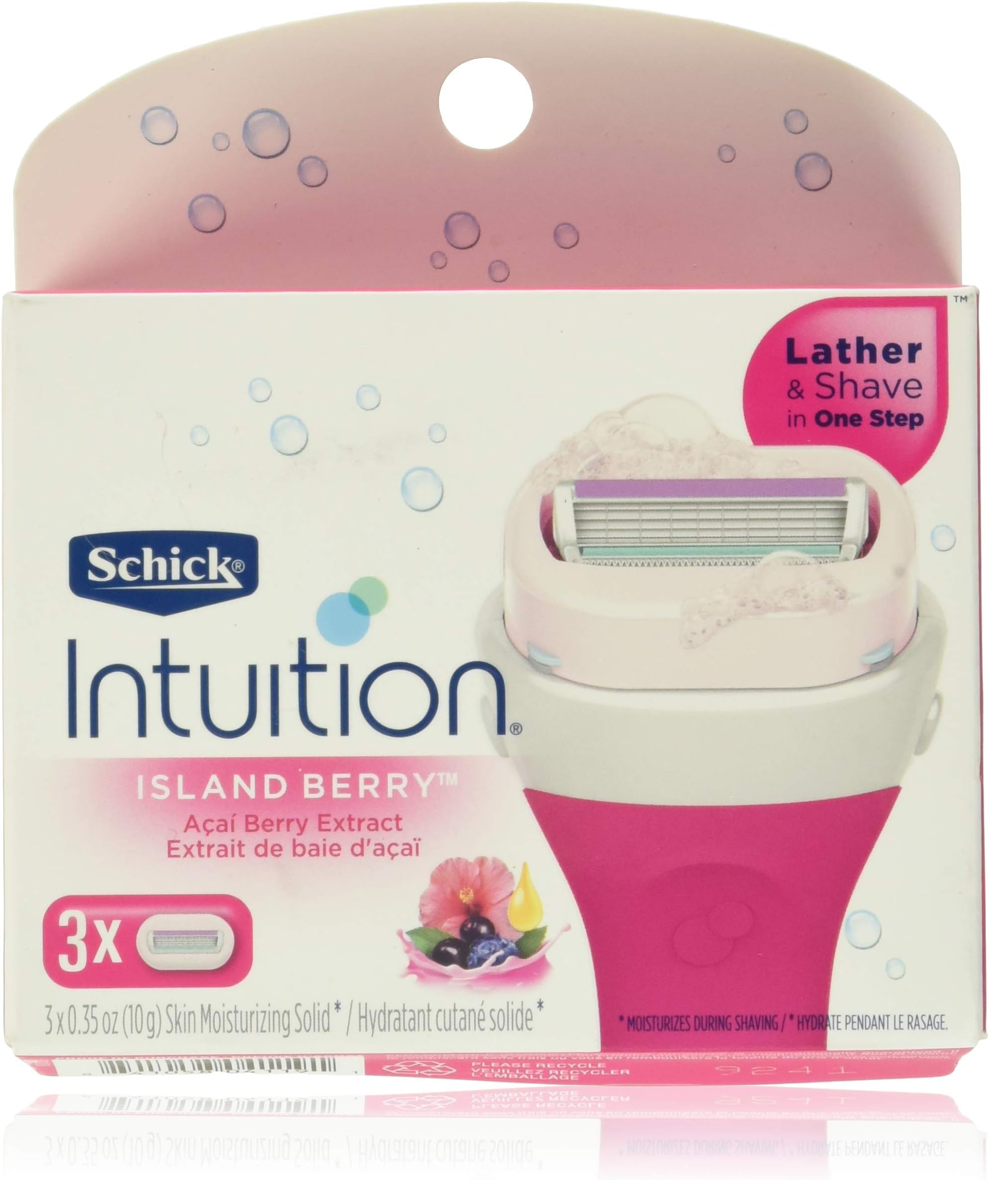 Amazon.com: Schick Intuition Refill, Advanced Moisture Razors for Women ...