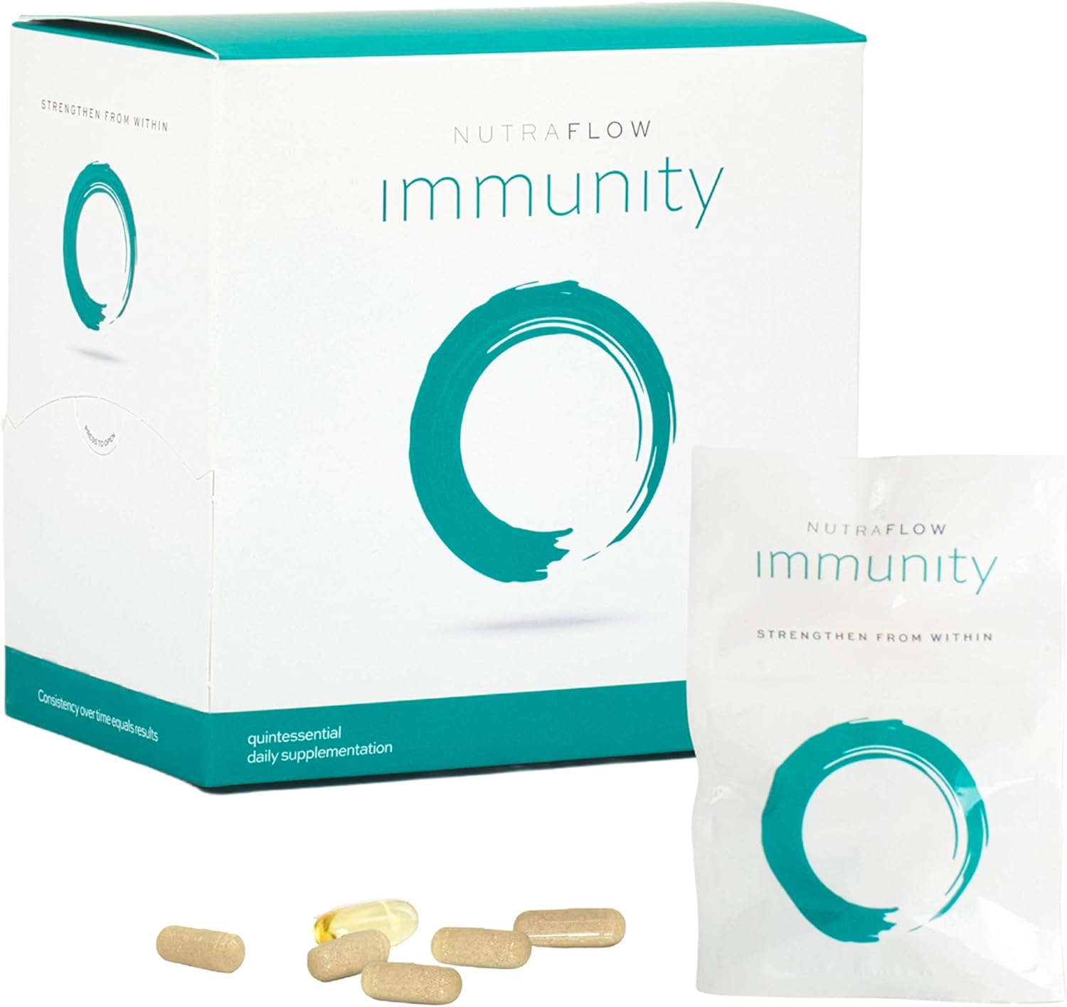 Amazon.com: NUTRAFLOW Immunity Supplement - One Daily Packet to Support ...