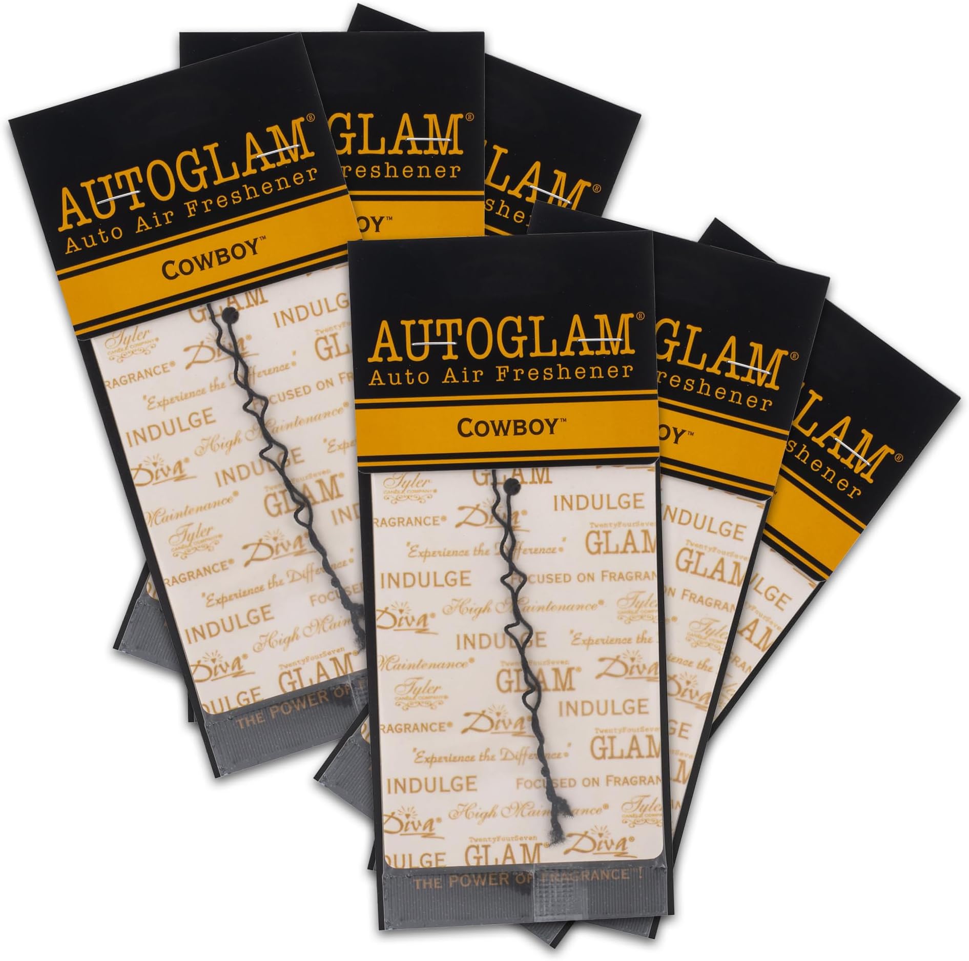 Amazon.com: Tyler Autoglam Ambientador – Fragancia Diva, juego de 6 (6 ...