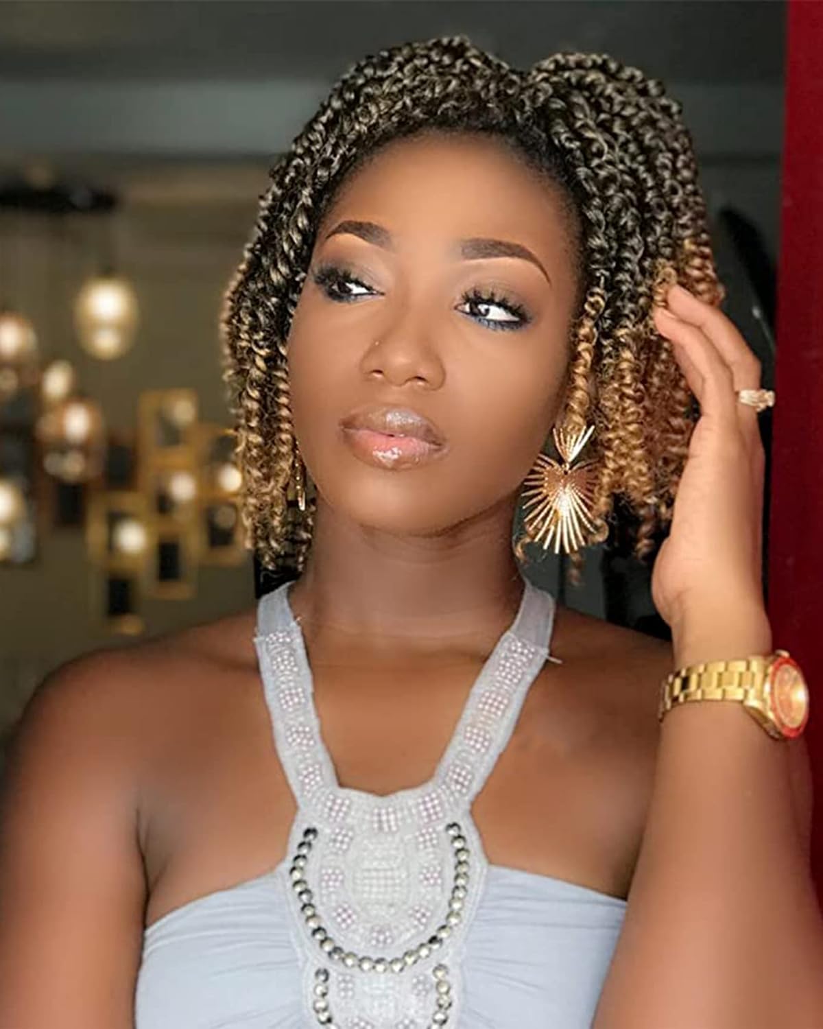 Amazon.com : Miss Sula Passion Twist Hair-Pre-twisted Passion Twists ...