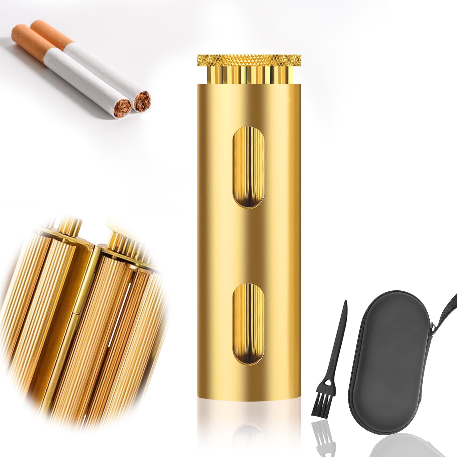 Amazon.com: Cigarette Rolling Machine Manual Brass,Beautiful Vintage ...