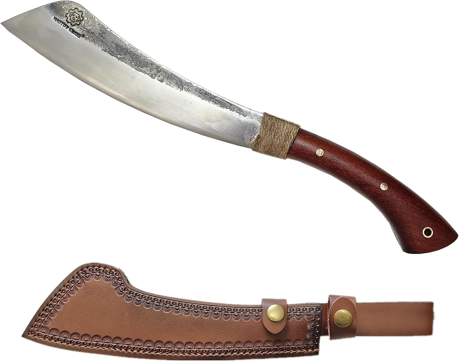 Mastiff Gears® Ultimate Outdoor Survival Bushcraft Parang Machete, with ...