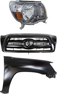 Amazon.com: Garage-Pro Passenger Side Headlight Kit for Toyota Tacoma ...