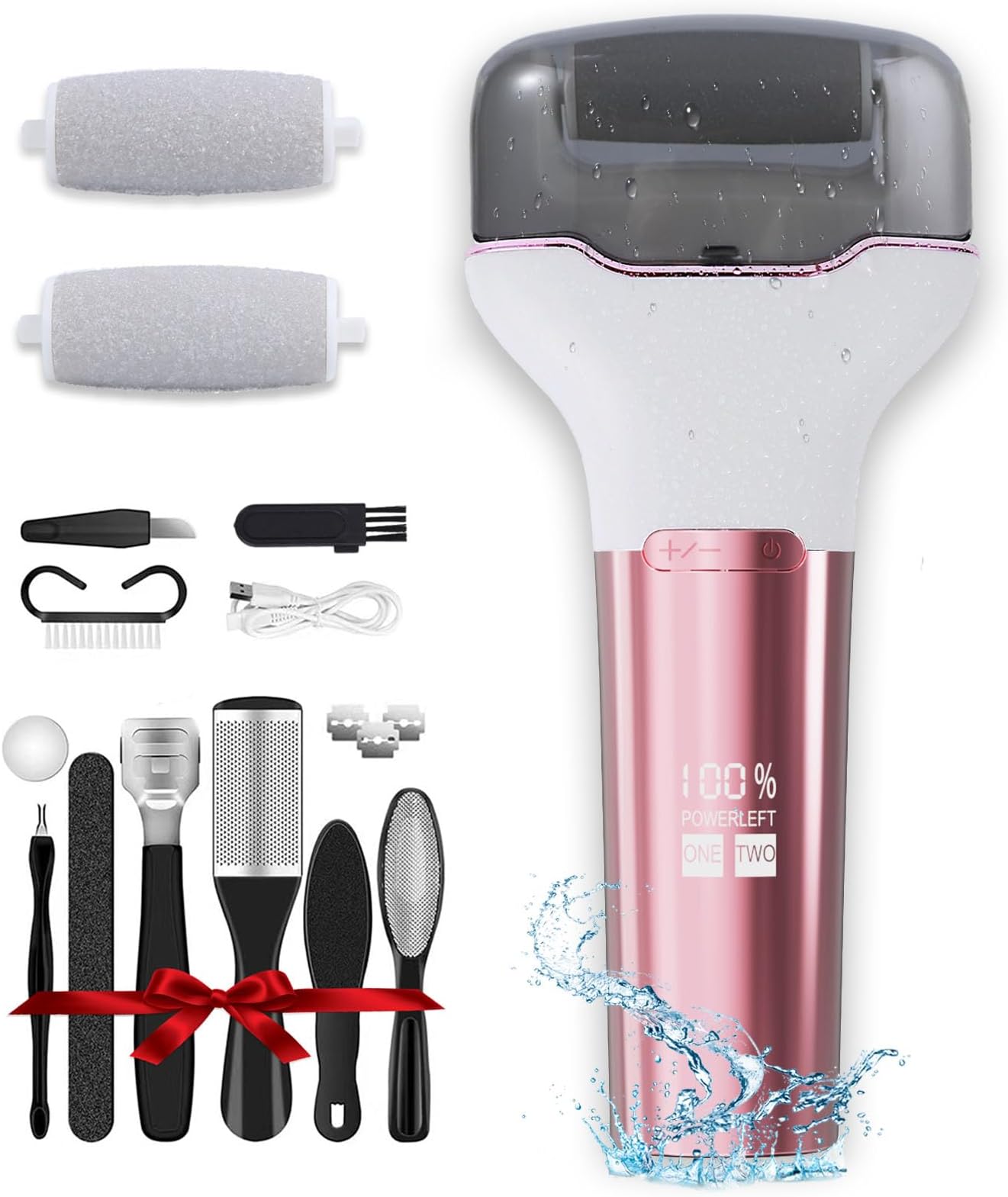 Amazon.com : Electric Foot Callus Remover,Waterproof Foot Scrubber File ...