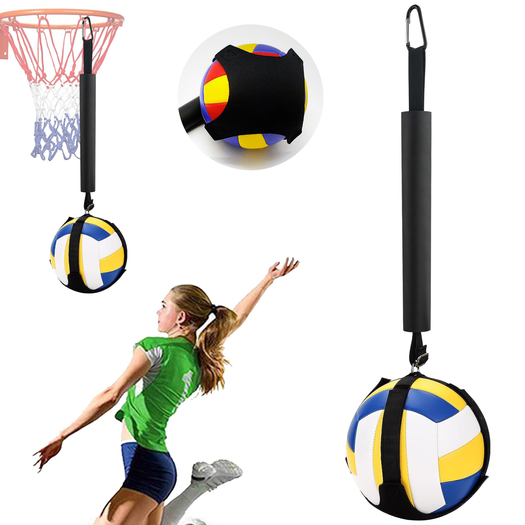 Amazon.com : Omoojee Volleyball Spike Trainer, Volleyball Training ...