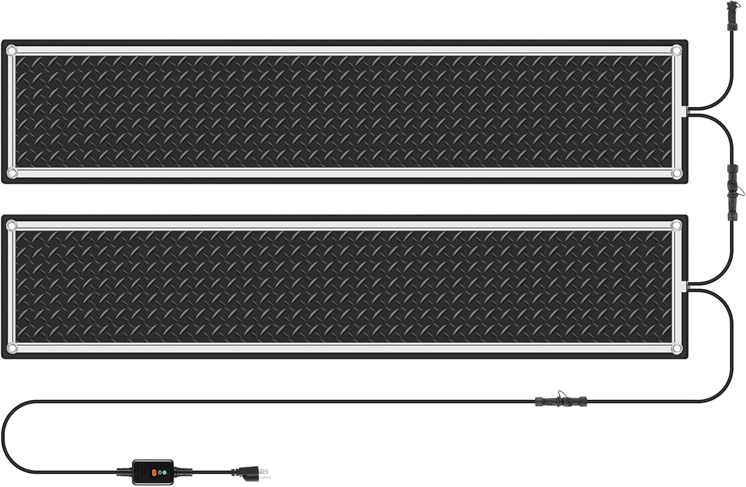Amazon.com : SUAYLLA 10"x 48" Heated Snow Melting Mats, Heated Outdoor ...