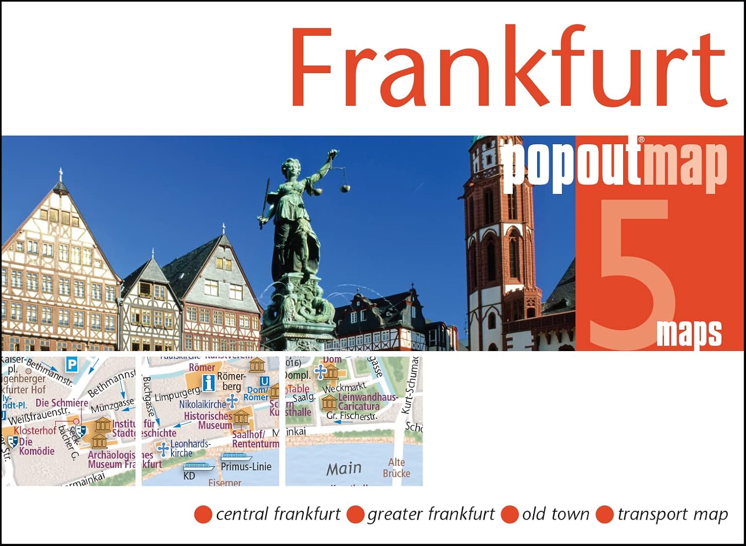 Frankfurt PopOut Map (PopOut Maps): PopOut Maps: 9781910218457: Amazon ...