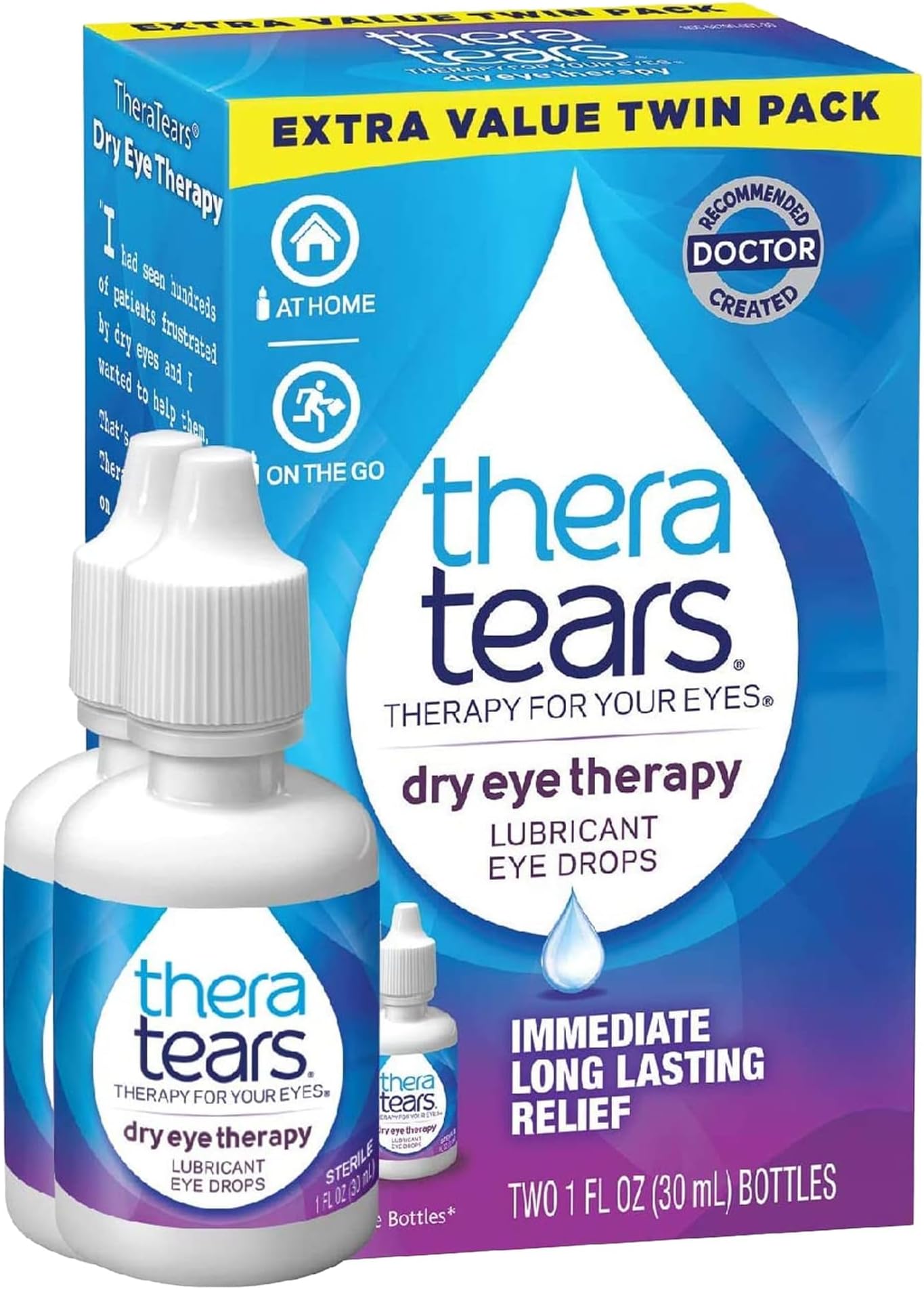 Amazon.com: Good Sense Eye Drops Artificial Tears, Blue, 0.5 Fl Oz ...