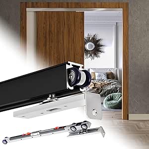 Amazon.com: Sliding Pocket Door Soft Close Track, Single Sliding Barn ...