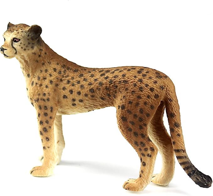 Amazon.com: FUNSHOWCASE African Jungle Animals Female Cheetah Toy ...