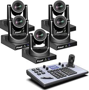 Amazon.com : Prisual PTZ Camera Bundle 20X Optical Zoom HDMI/USB/SDI/IP ...