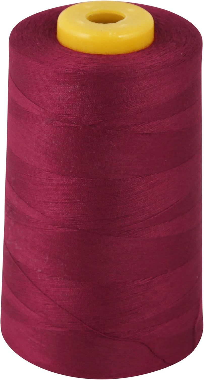 OVERLOCKING THREAD - OVERLOCKER THREAD - POLYESTER - SEWING THREAD - 4 ...