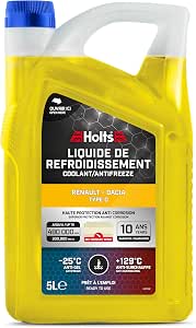 Holts HAFR0004B Antifreeze Coolant Renault Dacia Type D with spout 10 ...