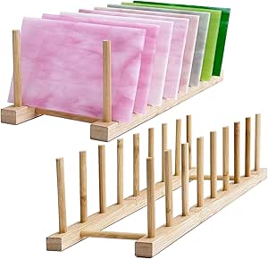 Amazon.com: Stained Glass Sheets Organizer Rack Stained Glass Suppliers ...