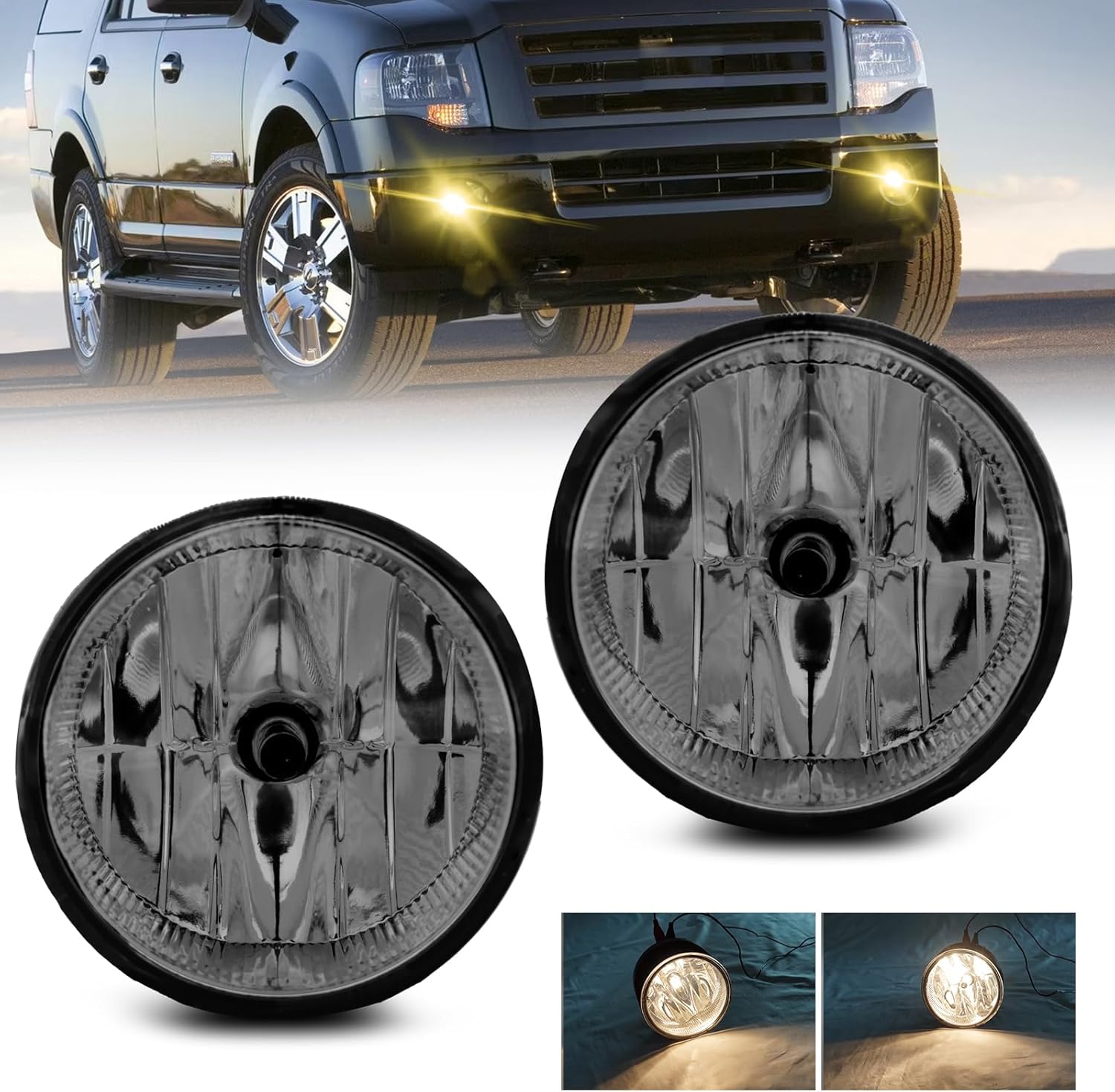 Amazon.com: Rowxroad Fog Lights Compatible with 2007 2008 2009 2010 ...