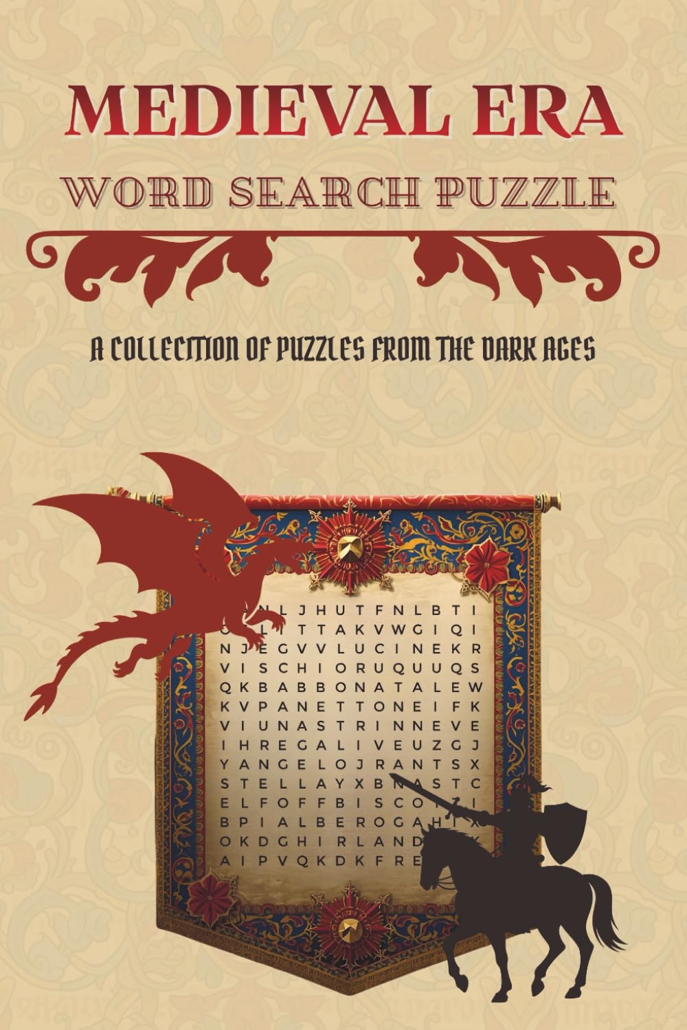 Medieval Word Search Puzzle Book: Word Searches with Easy to Read Print ...