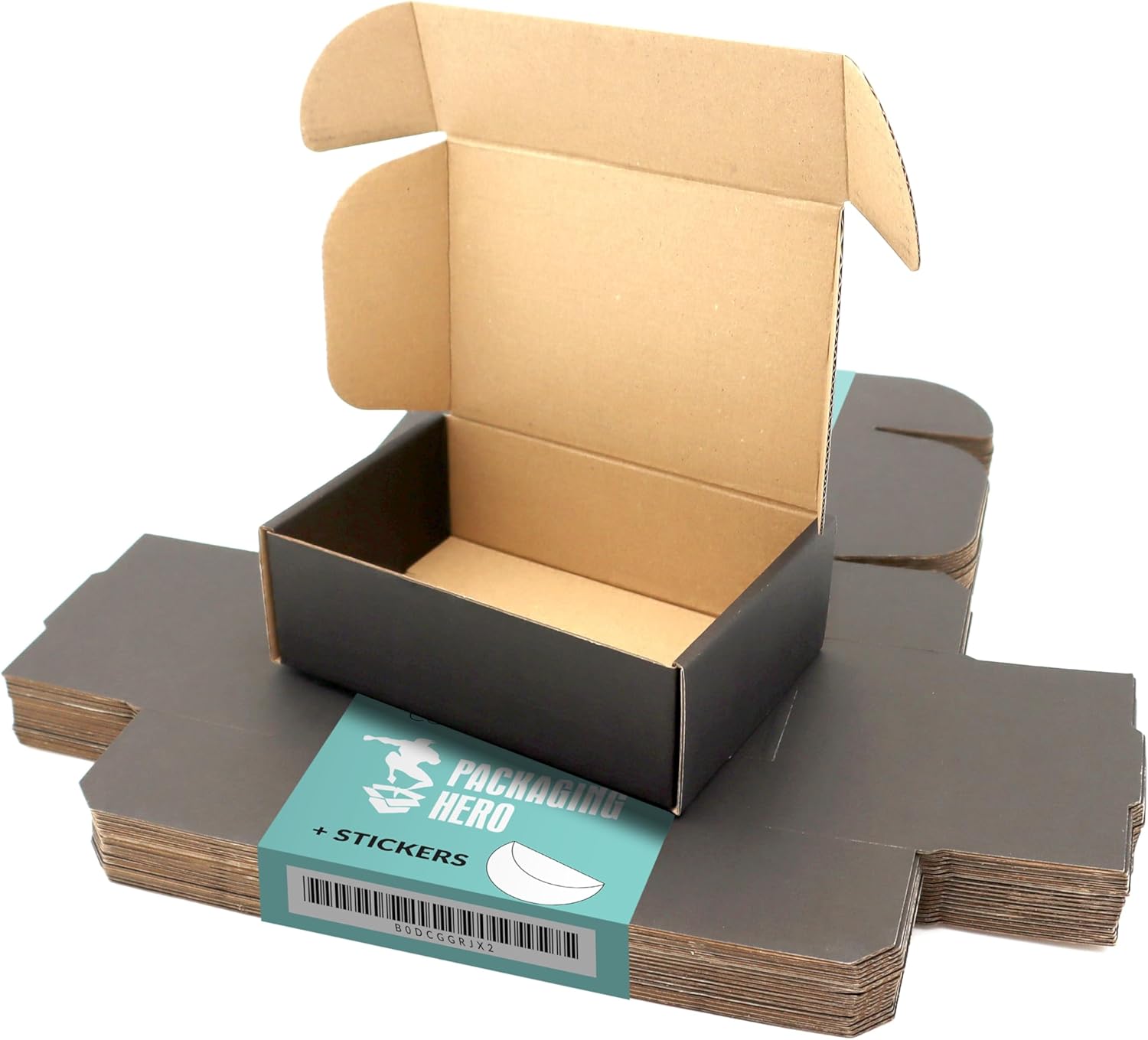 PACKAGING HERO Premium Cardboard Postal Boxes, 20 x 15 x 5 cm (approx ...