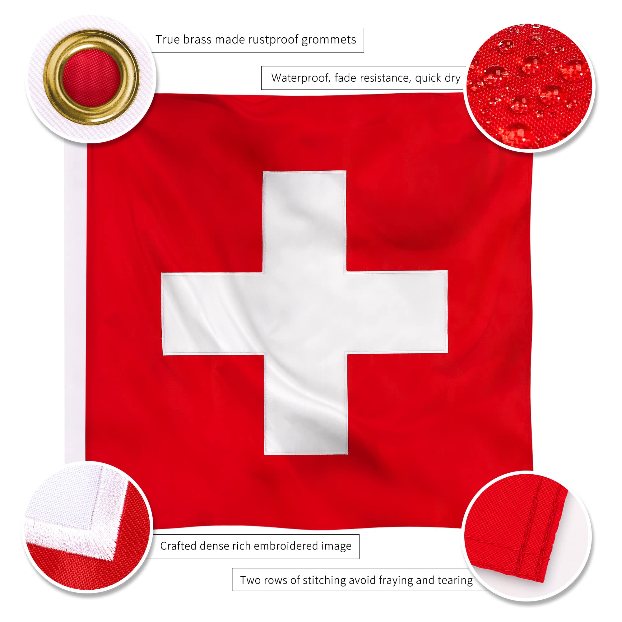 Switzerland National Flag