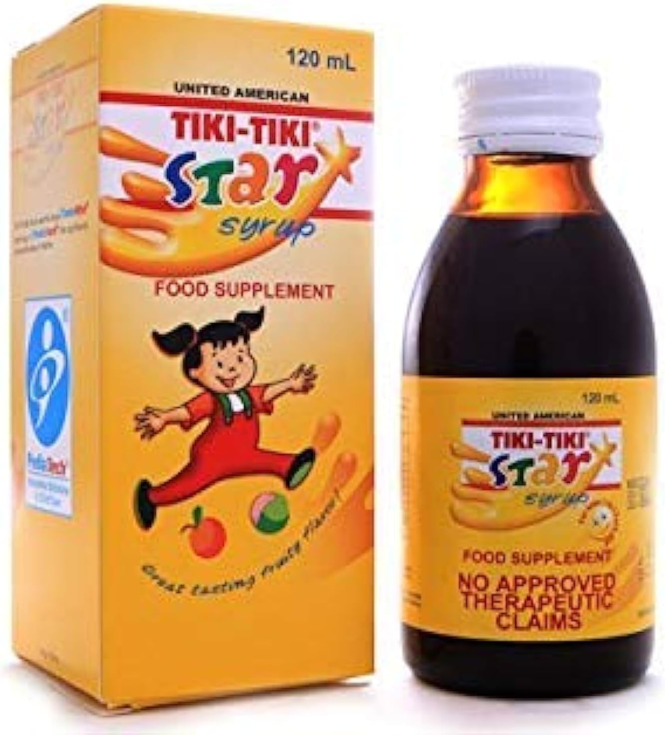 Amazon.com: Tiki-Tiki Star Plus Syrup 120ml : Health & Household
