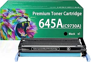 Amazon.com: 645A Toner Cartridge Compatible for HP 645A C9730A C9731A ...