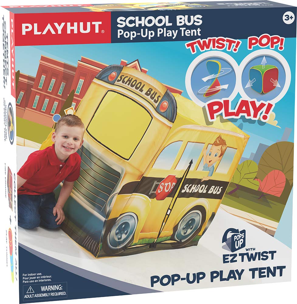 Playhut School Bus Ez Vehicle Pop Up Play Tent Easy | Desertcart EGYPT
