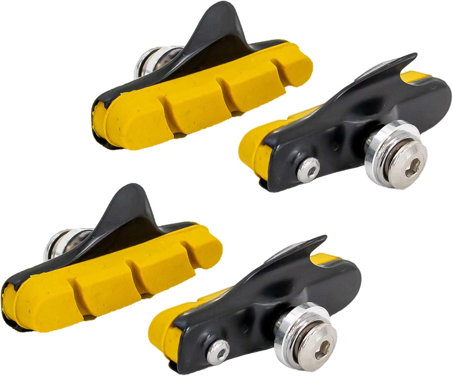 Amazon | GORIX(ゴリックス) gottsustop ブレーキシュー 前後1セット4個入り [ シマノ/スラム対応 カーボンリム/アルミリム用 全天候向き ] カートリッジ付き ...