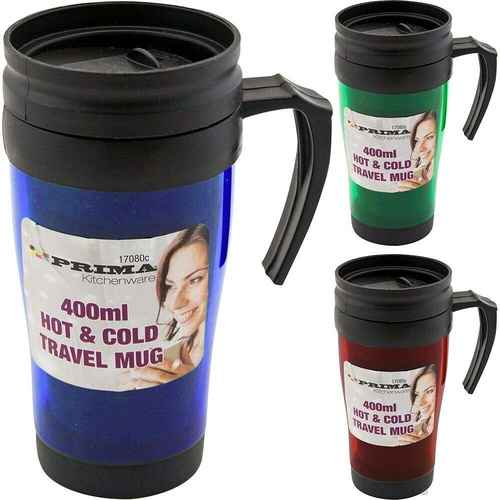 Thermos Thermocafe Steel Travel Mug Tea Coffee Thermal Drink Cup Slide ...