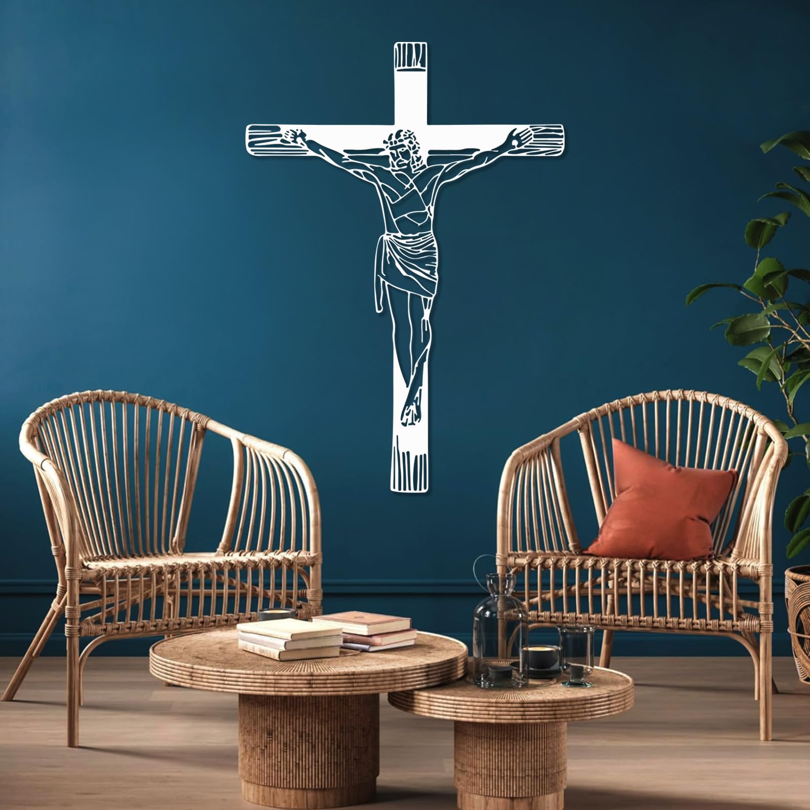 Jesus Metal Cross