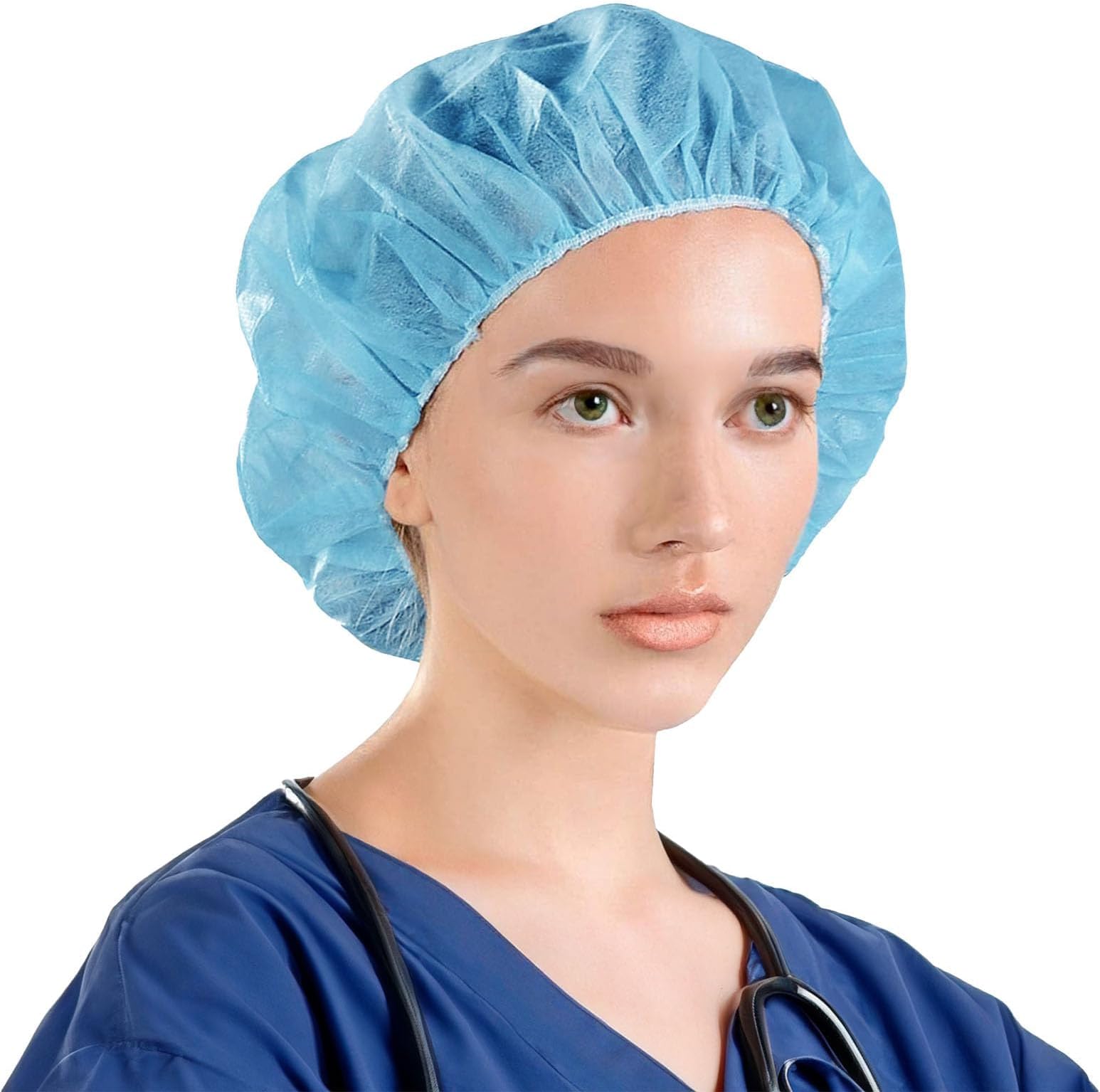 Amazon.com: America 1 Disposable Bouffant Hair Caps | Surgical Cap Bulk ...