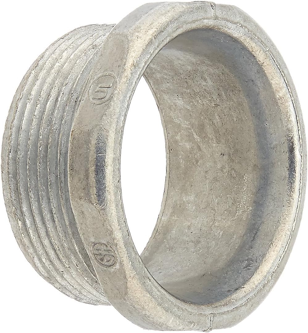 Halex 07015 Zinc Conduit Chase Nipple, 1-1/2", Chrome - Conduit ...