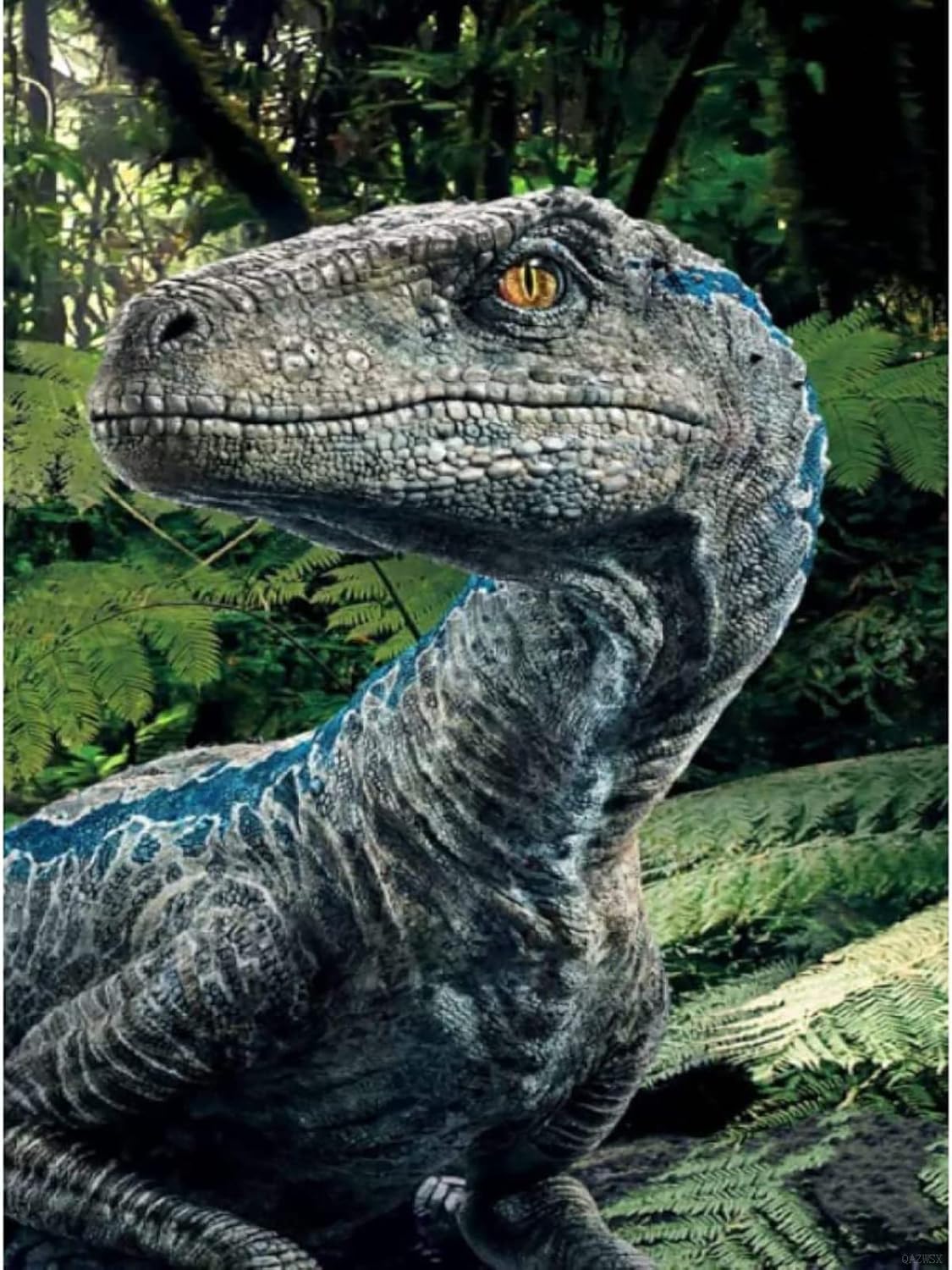 Amazon.com: QAZWSX 5D Diamond Painting Kits for Adults Kids, Wild Animal Diamond Art Dinosaur ...