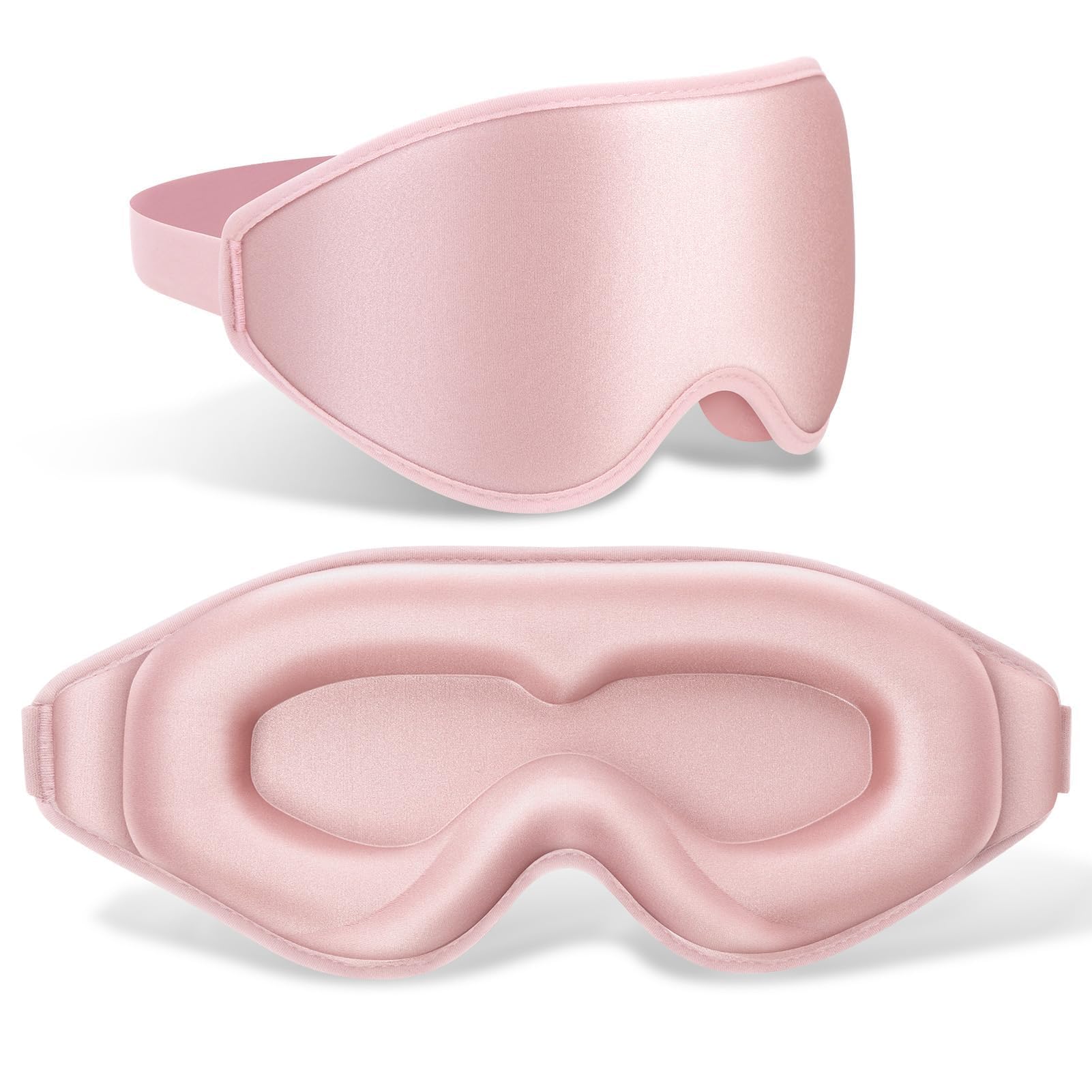 Amazon.com: FlyCoco 99% Fully Block Out Light Eye Sleep Mask, 3D Deep ...