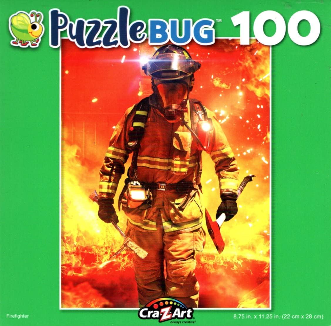 Amazon.com: Firefighter - 100 Pieces Jigsaw Puzzle : Toys & Games