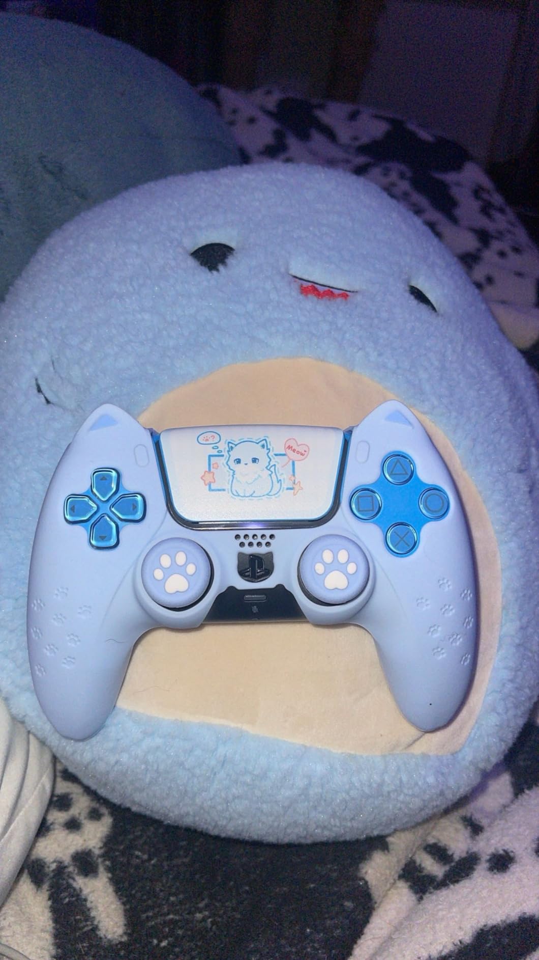 GeekShare Cat Paw PS5 Controller Skin Anti-Slip Silicone Skin ...