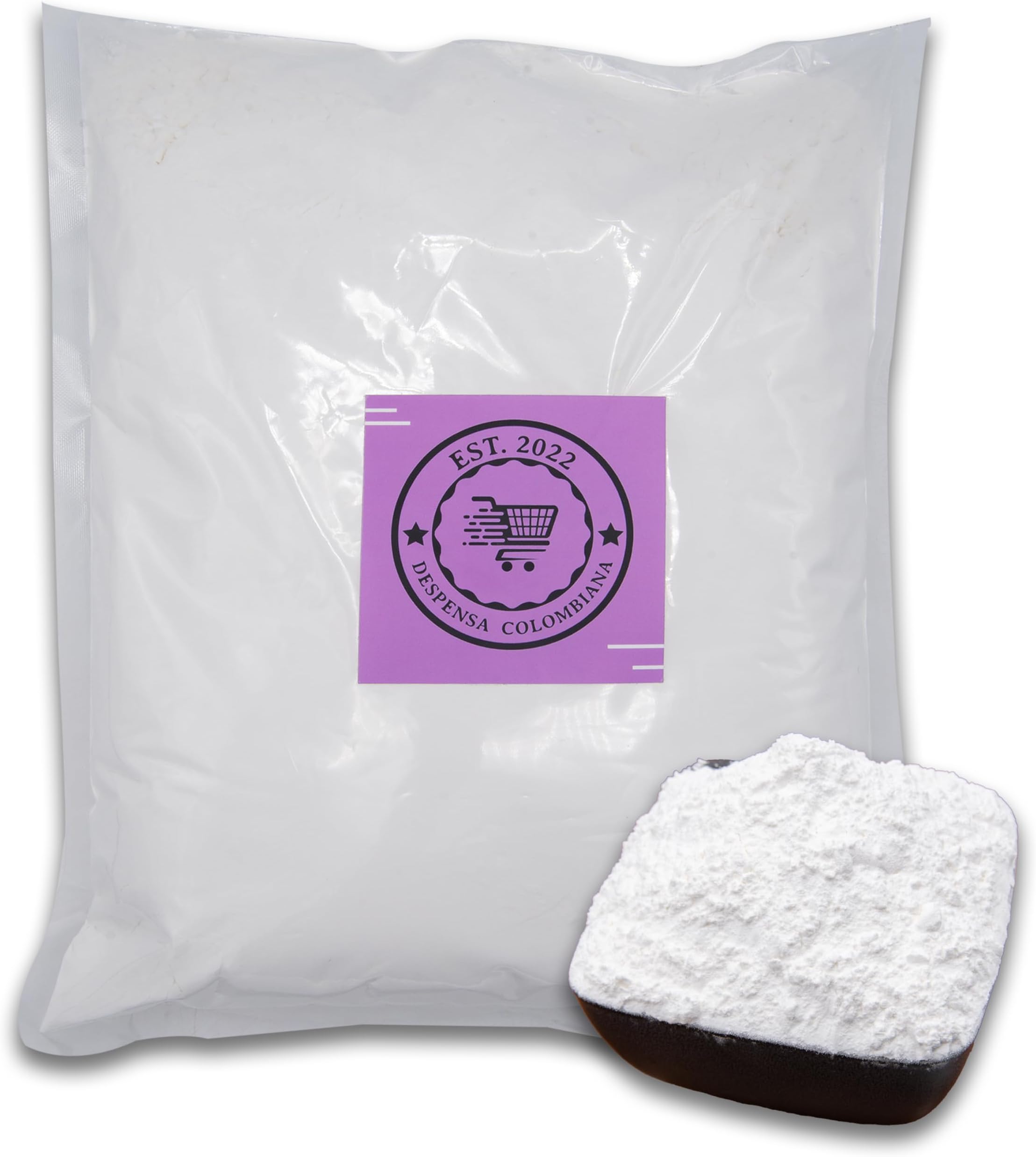 Amazon.com: 5 lbs Pure Corn Starch Powder Bulk - Includes a 100% Pure ...